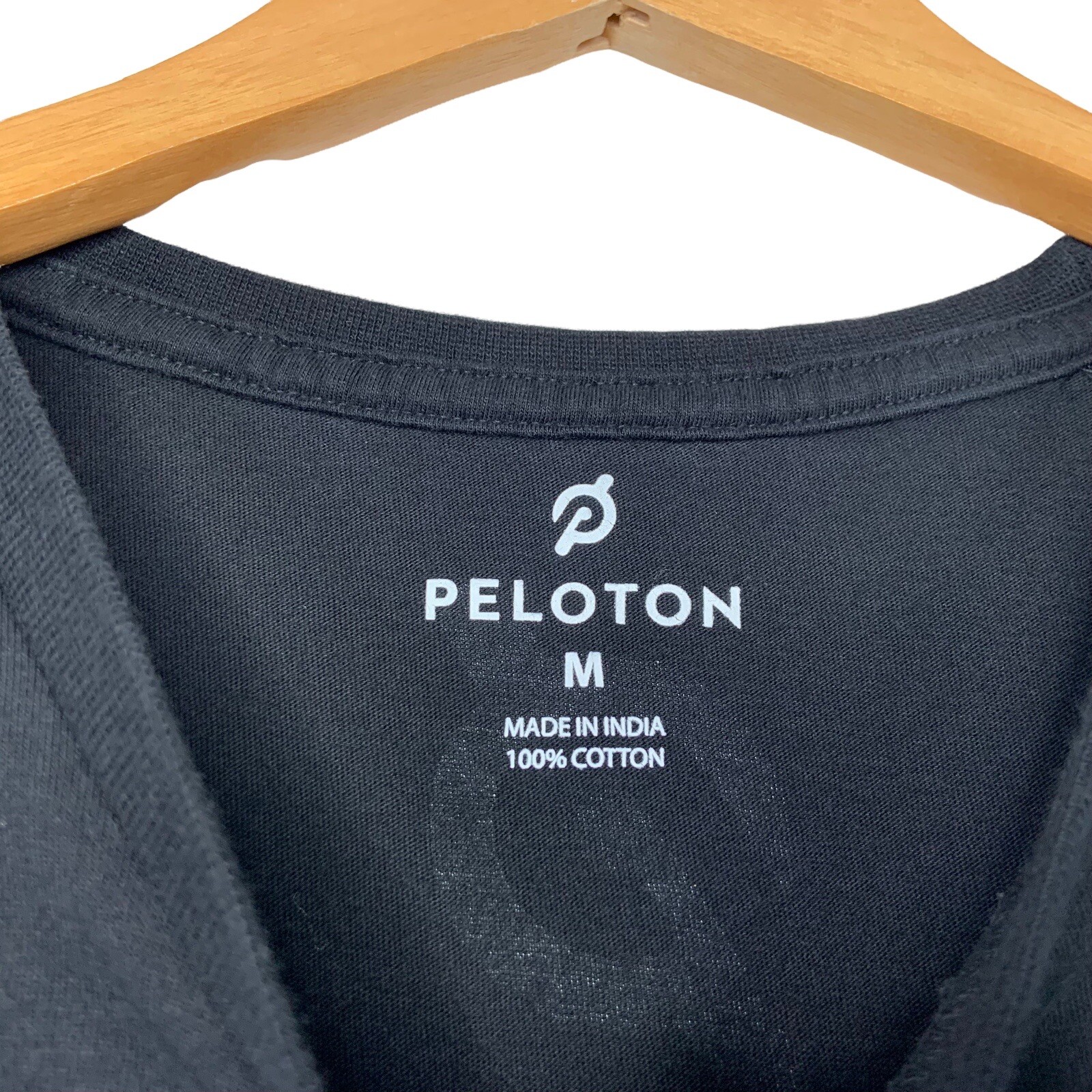Peloton Century Club 100 Ride T-Shirt Medium Black Sp… - Gem