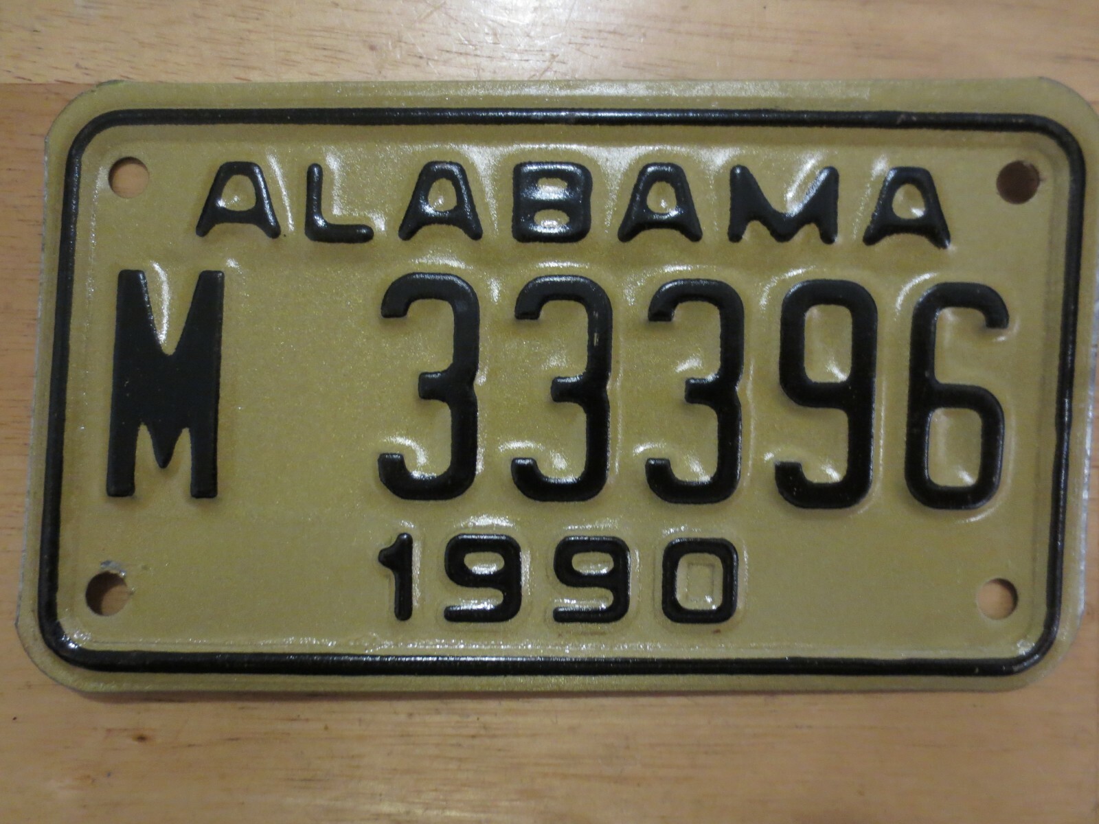 1970 ALABAMA MOTORCYCLE LICENSE PLATE rare uncirculated | eBay
