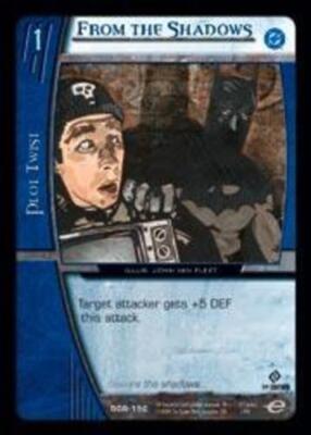 VS System: From the Shadows [Played] DC Origins TCG CCG Classic Marvel ...