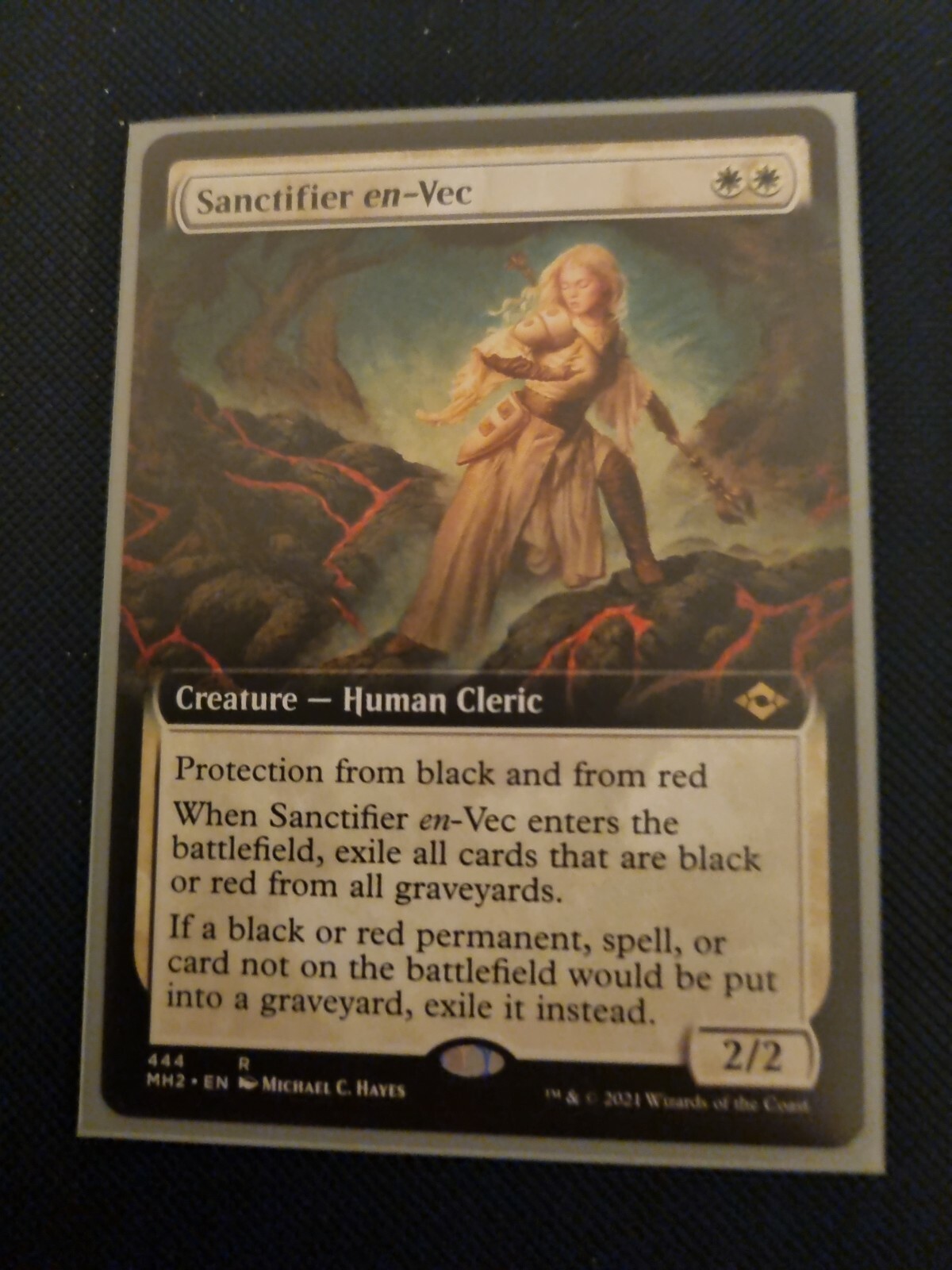Sanctifier en-Vec EXTENDED ART NM MH2 MTG MODERN HORIZONS 2 | eBay ...