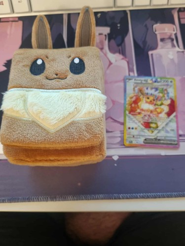 Eevee Ex Black Star Promo Prismatic Evolutions SPC Pokemon TCG + Eevee ...