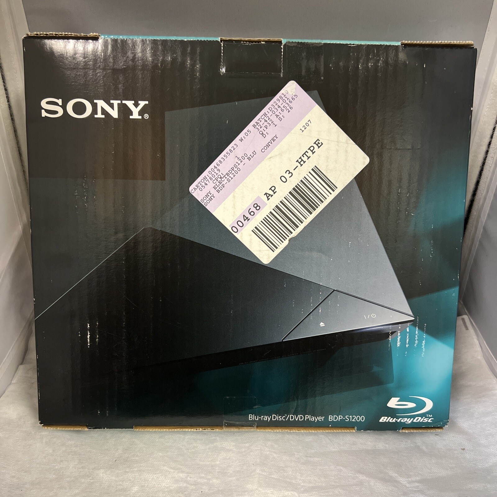 Sony BDP-S1200 Blu-Ray Disc DVD Player Remote BNIB 27242872769 | eBay