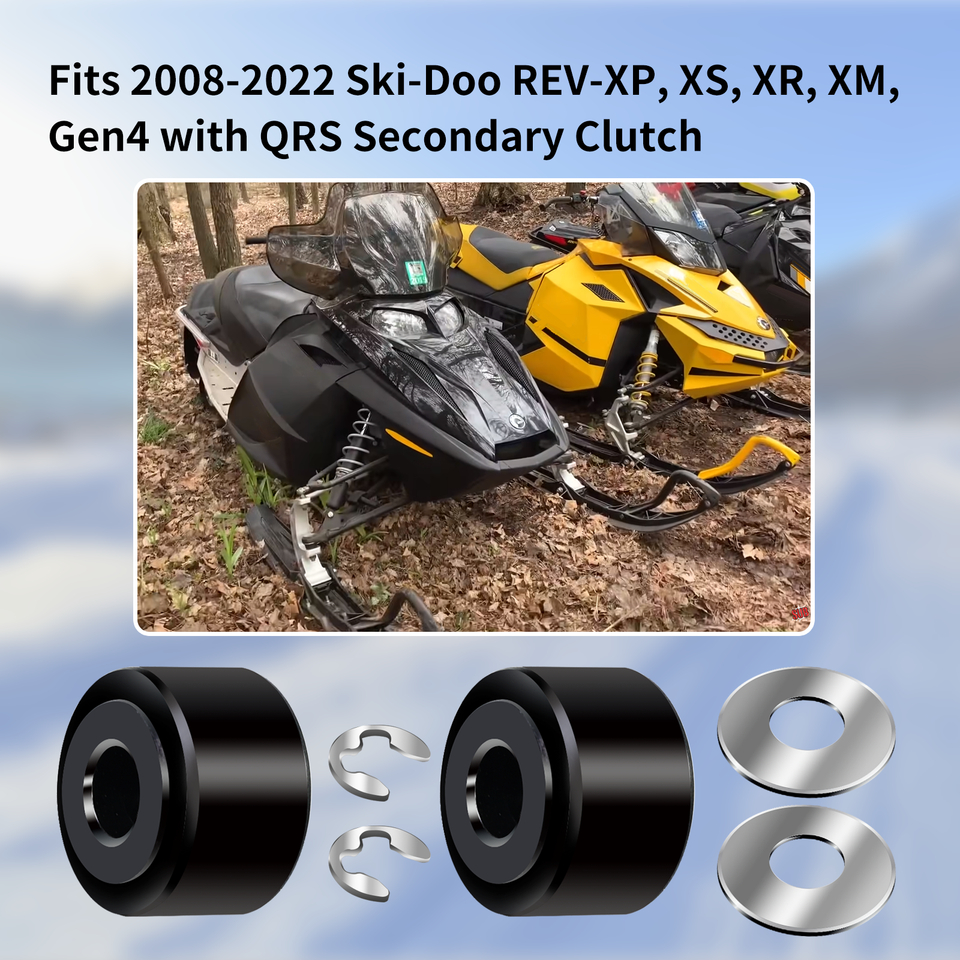 417127016 Secondary Clutch QRS Hard Fiber Torque Rollers 1212 For SKI ...