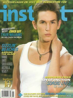 INSTINCT Magazine July 2008 Tyler Williams Hawaii Sordid Lives Chelsea ...