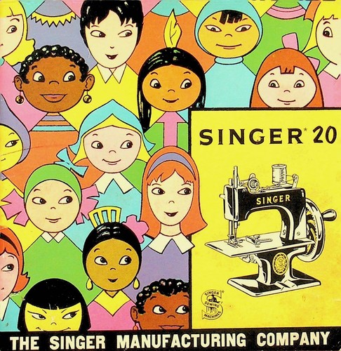 1955 SINGER 20 SEWING MACHINE SEWHANDY BOOKLET - E5-K | eBay