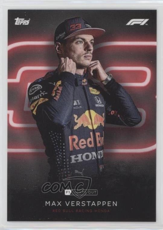 2021 Topps Formula 1 Lights Out On Demand Max Verstappen 0b3 | eBay
