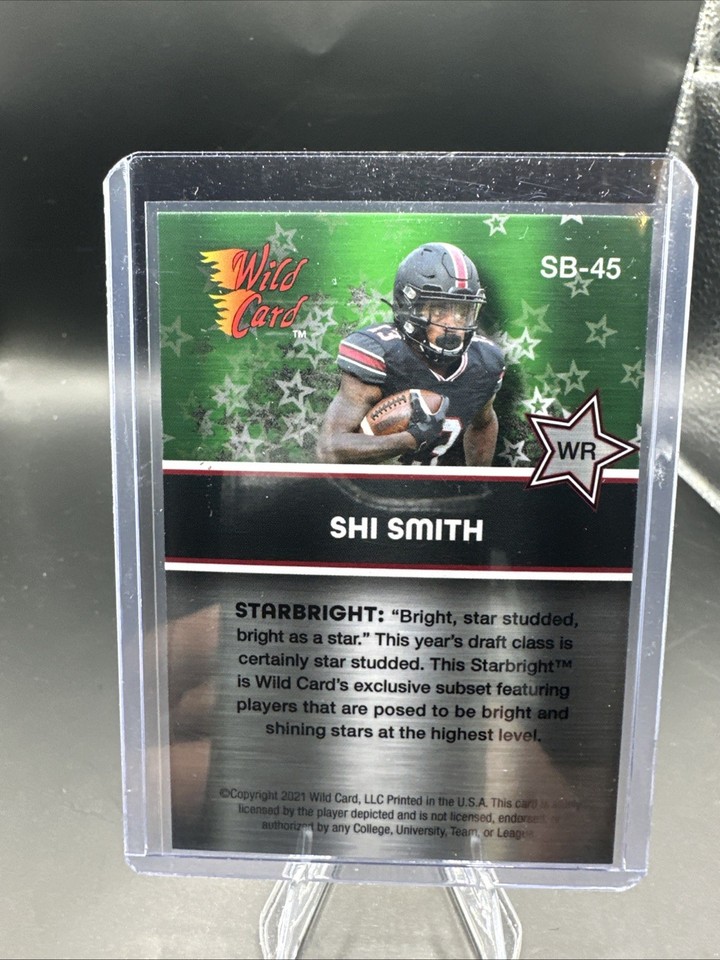 2021 Wildcard Shy Smith Starbright Holo Lux /125 | eBay