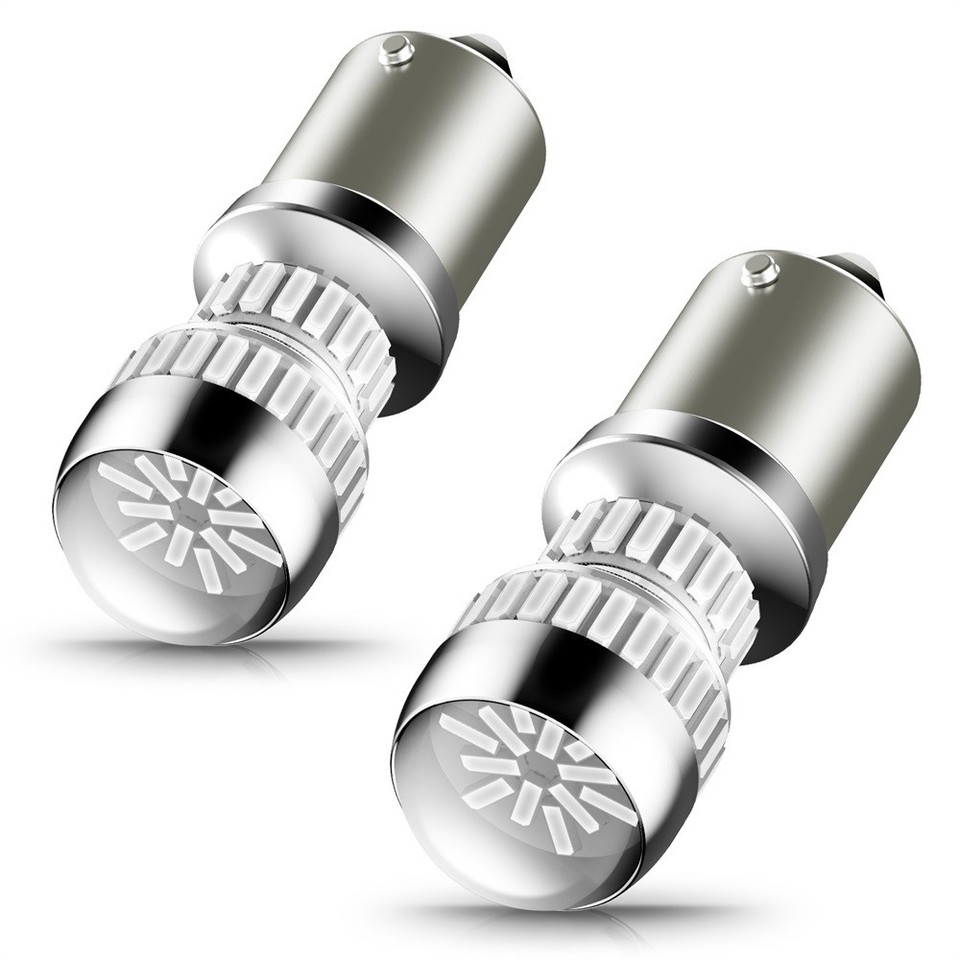 AUXITO 1156 7506 P21W Red 54-LED Brake Stop Tail Light Bulbs Error Free ...