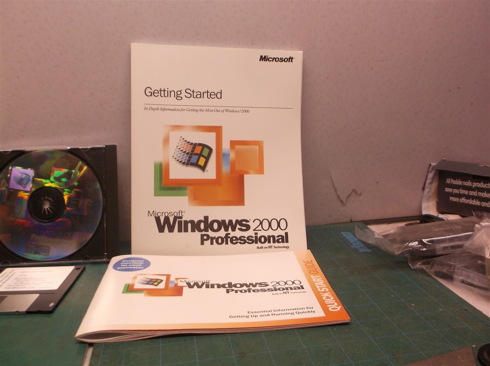 MICROSOFT WINDOWS 2000 PROFESSIONAL FULL OPERATING SYSTEM | eBay