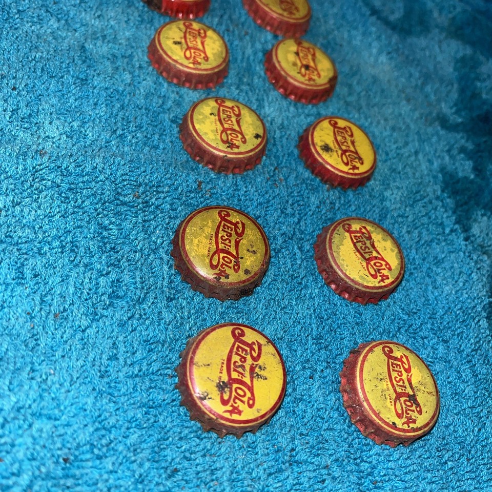 Lot Of 10 Cork Lined Pepsi Cola Bottle Caps | eBay