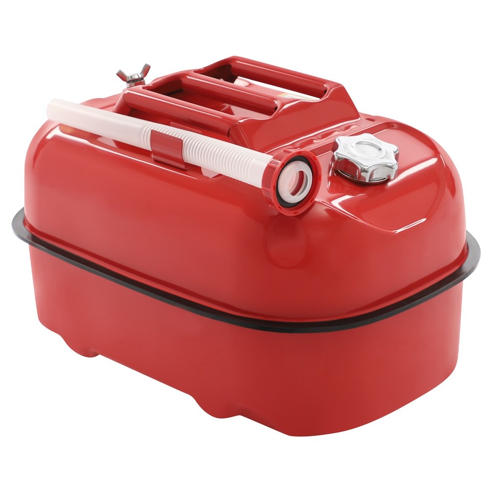 20L Red Portable Fuel Can Jerry Can Petrol Diesel Storage Tank 4.4 ...