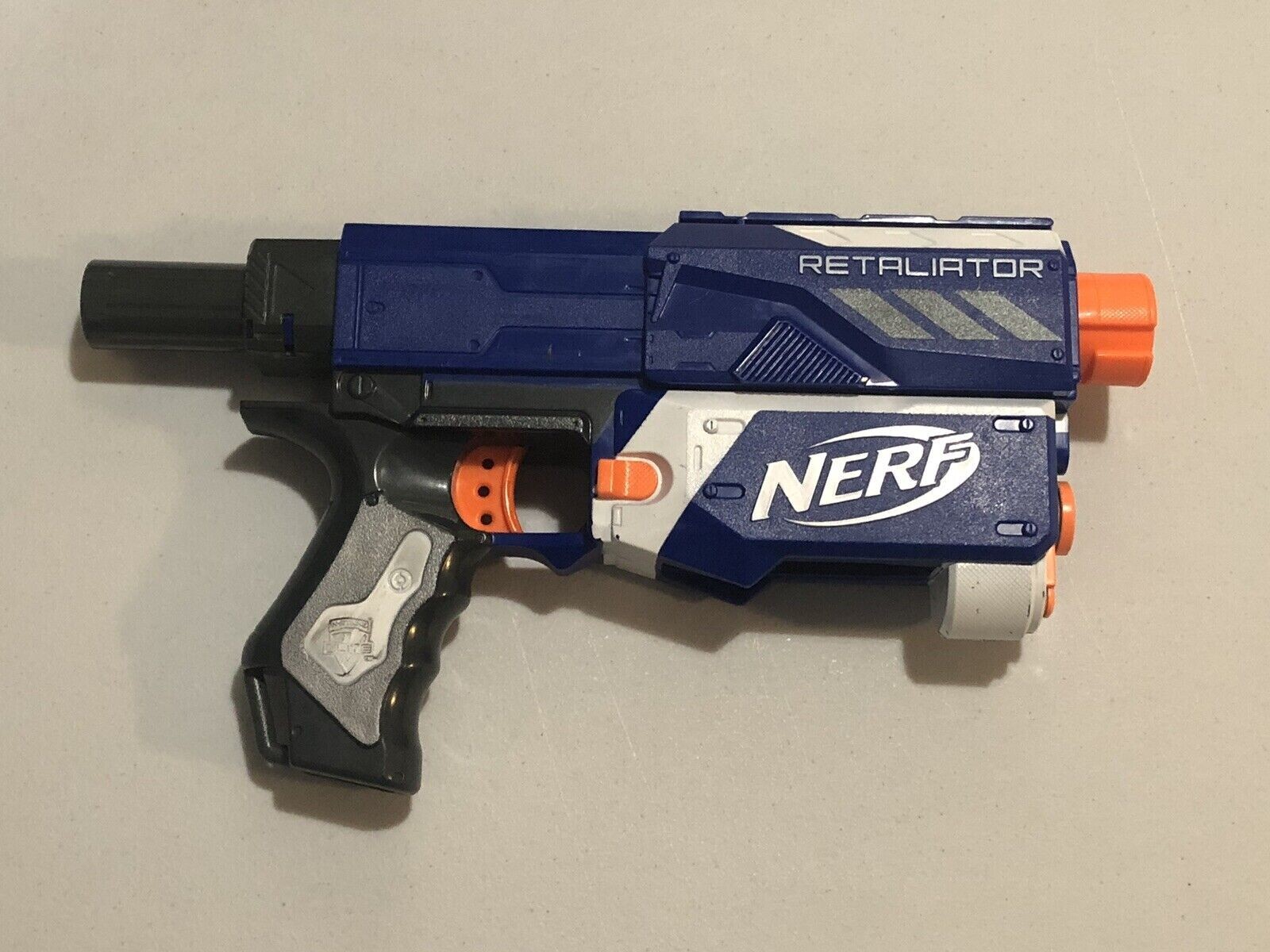 Nerf N-Strike Elite Blue Retaliator Blaster Toy Gun | eBay