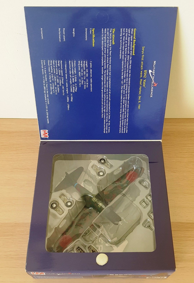Hobby Master 1/72 HA2006 Nakajima B5N2 Kate IJN Carrier Soryu, Pearl ...
