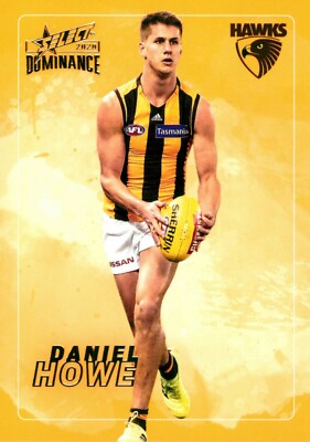 2020 HAWTHORN HAWKS AFL Card DANIEL HOWE Dominance | eBay