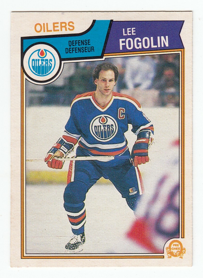 Lee Fogolin 1983-84 O-Pee-Chee NHL Trading Card # 26 Oilers | eBay