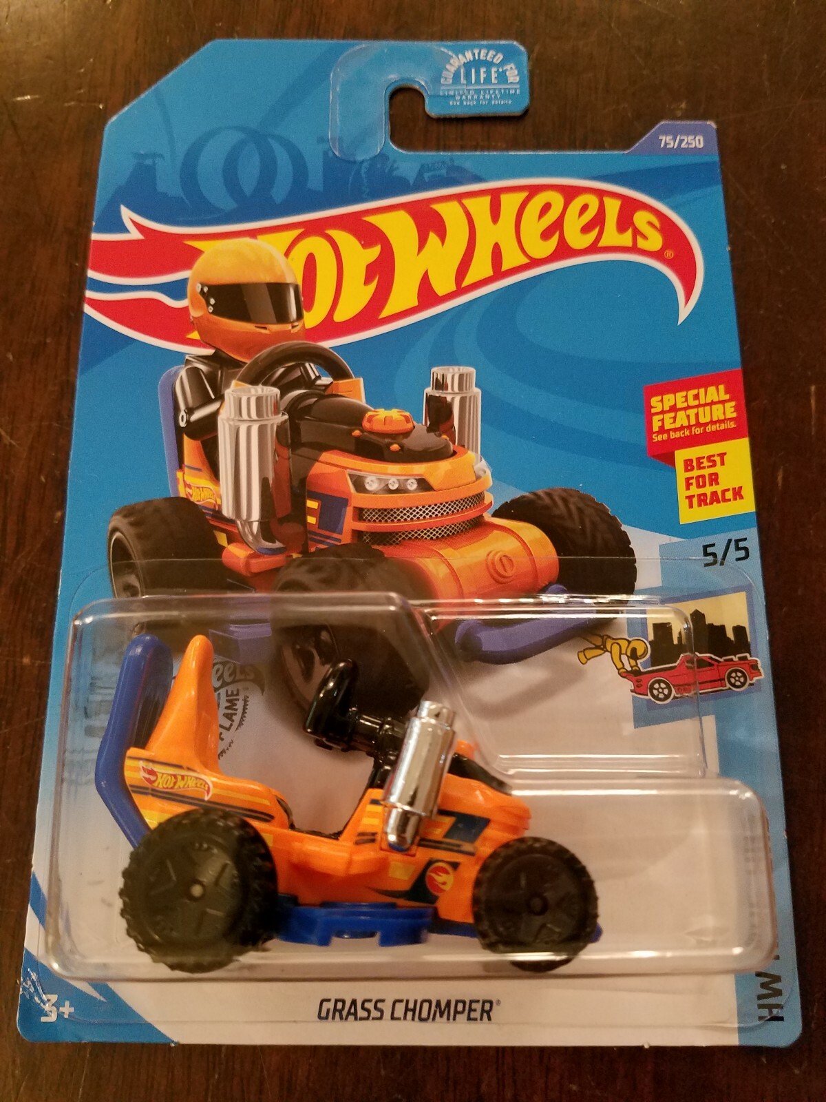 Hot Wheels 2020 Treasure Hunt Grass Chomper Orange HW Ride-Ons (Lot of ...