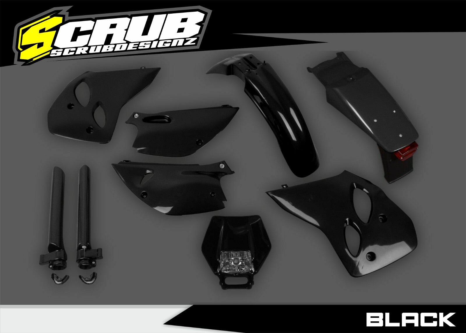 Plastic Body Kit KTM EXC RXC LC4 1993-1997 400/620 | eBay