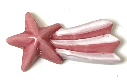 Fève Etoile Filante Rose & Blanc Galette des Rois French charm | eBay