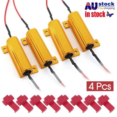4pcs 12V 50W 6Ω LED Load Resistor Indicator Flash Rate Relay Bulbs ...