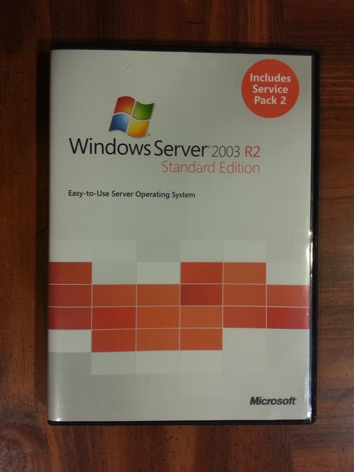 Microsoft Windows Server 2003 R2 Standard Edition with 5 CAL RETAIL Box ...