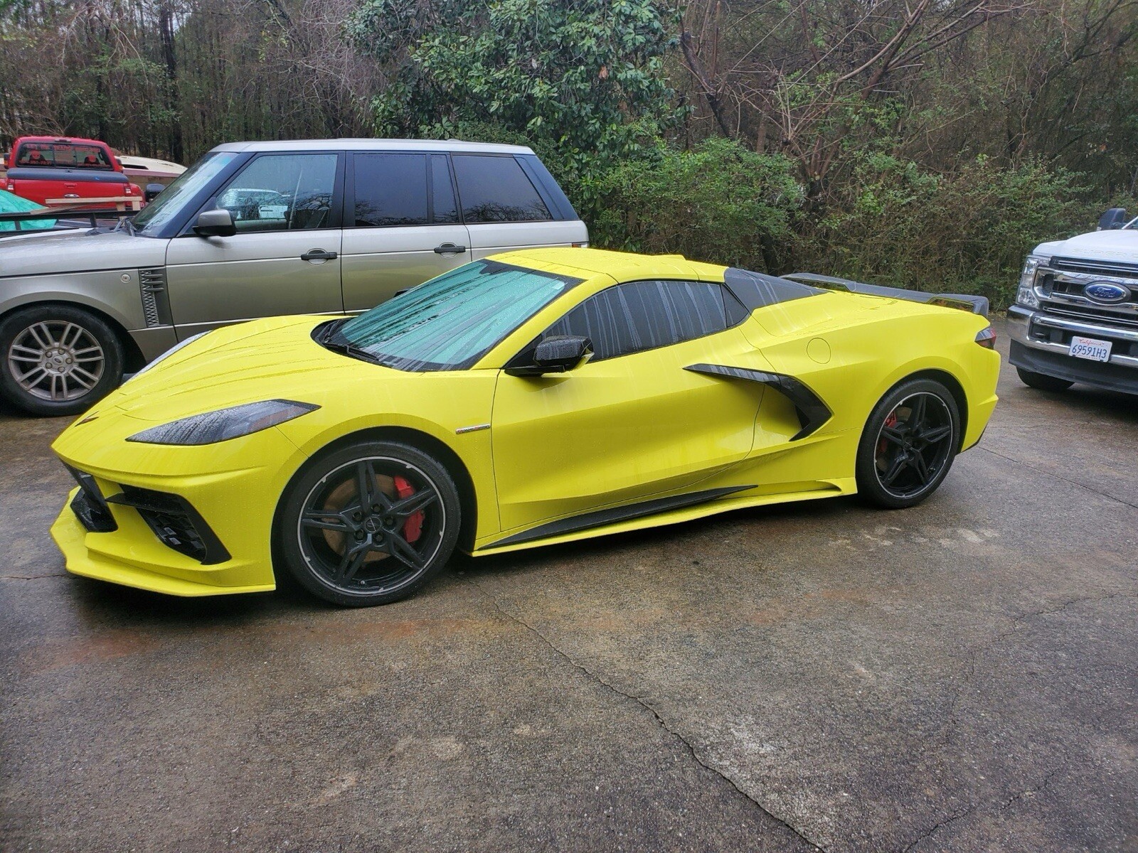 Corvette C8 Body Kit | All Colors | 4 Piece | eBay
