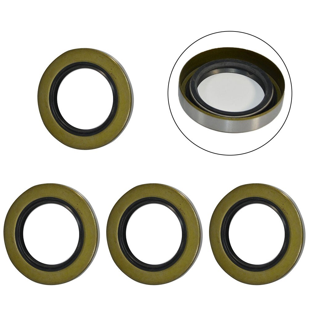Efficiently Retain Grease with Double Lip Seals for 1 25 x 1 98 Trailer ...