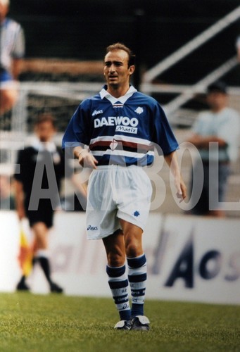 Photo de presse vintage Football, Sampdoria, Marco Sgro, Années L ...