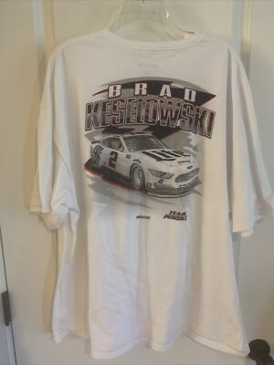 Brad Keselowsk T NASCAR Blue Deuce #2 Penske Ford Mustang Miller Lite ...