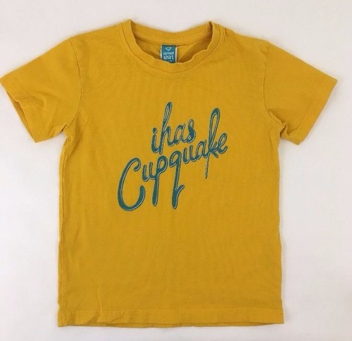 Youth XS Cupquake ihascupquake T-Shirt Limited Edition 2014 Yellow ...