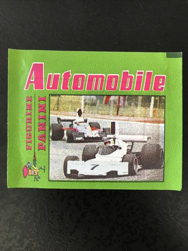 Original pochette bustina packet figurine panini Automobile | eBay