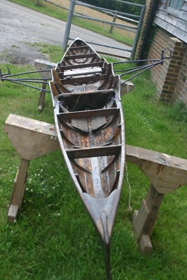 Eton built antique whiff sculling boat | eBay UK