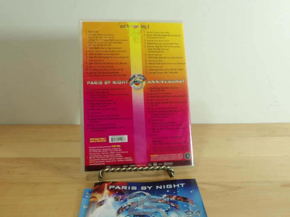 Paris by Night 94 25th Anniversary (2-Disc DVD Set) | eBay