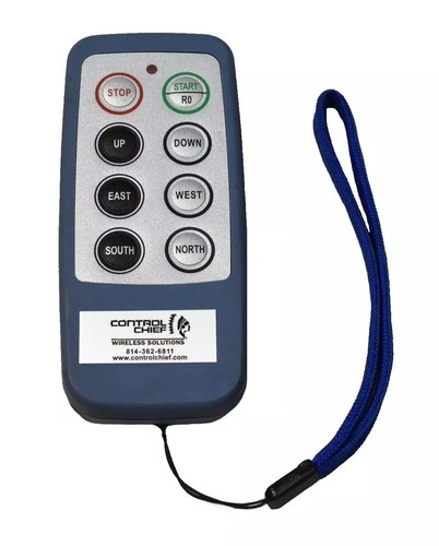 Control Chief TM6000 Telechief Series 8-Button Industrial Remote ...