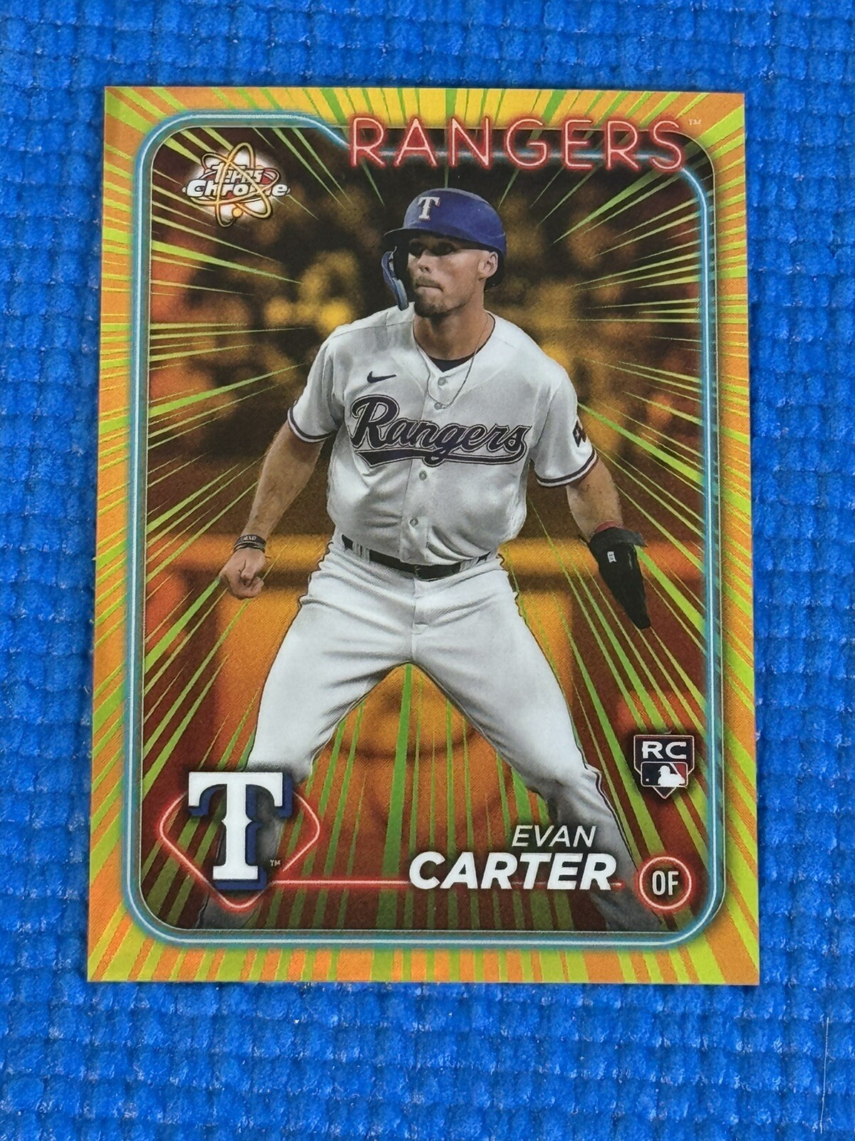 Evan Carter 2024 Topps Chrome #RR-14 Radiating Rookies Price Guide ...