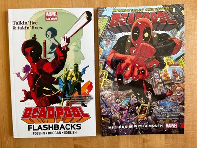 DEADPOOL: MILLIONARE WITH A MOUTH & FLASHBACKS (2016) NM TPB LOT 1ST PRINTS! | eBay