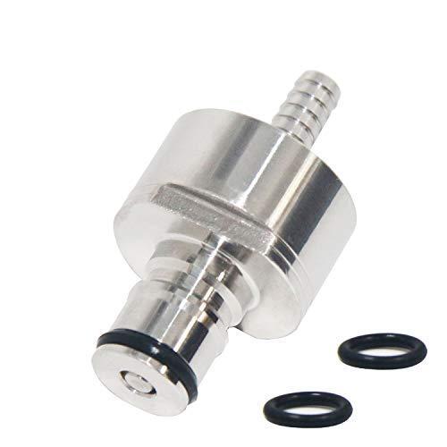Ball Lock Disconnect Carbonation Cap Stainless Steel W 5/16 Barb Type ...