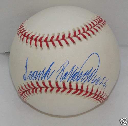 FRANK ROBINSON AUTOGRAPH BASEBALL 1966 TC ORIOLES | eBay