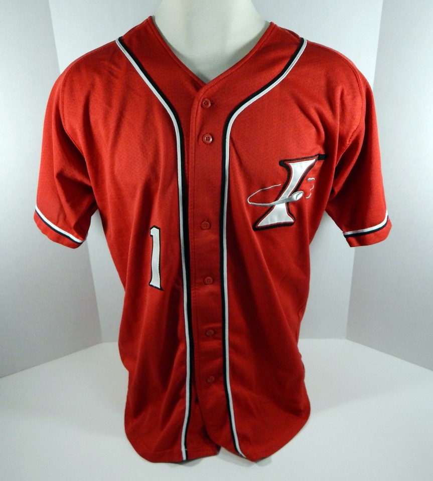 2018 Albuquerque Isotopes Brendan Rodgers #1 Game Used Red Jersey | eBay UK