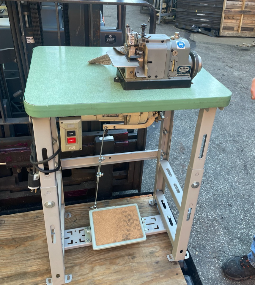 MERROW 70-D3B-3 - BUTT SEAM SEWING MACHINE | eBay