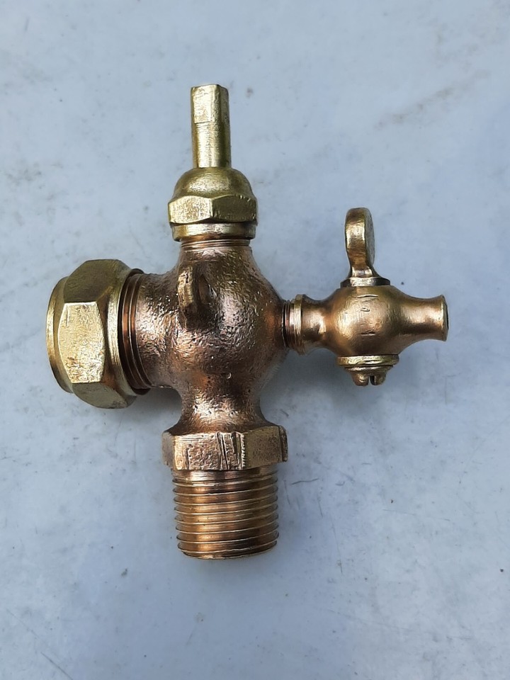 BOTTOM PART OF ANTIQUE SIGHT GAUGE | eBay