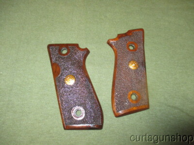 TAURUS PT 922/99 SEMI AUTO PISTOL WOOD STIPPLED GRIPS | eBay