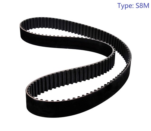 8mm Pitch 1032mm Outside Length 30mm Width Rubber Mechanical S8M Timing ...