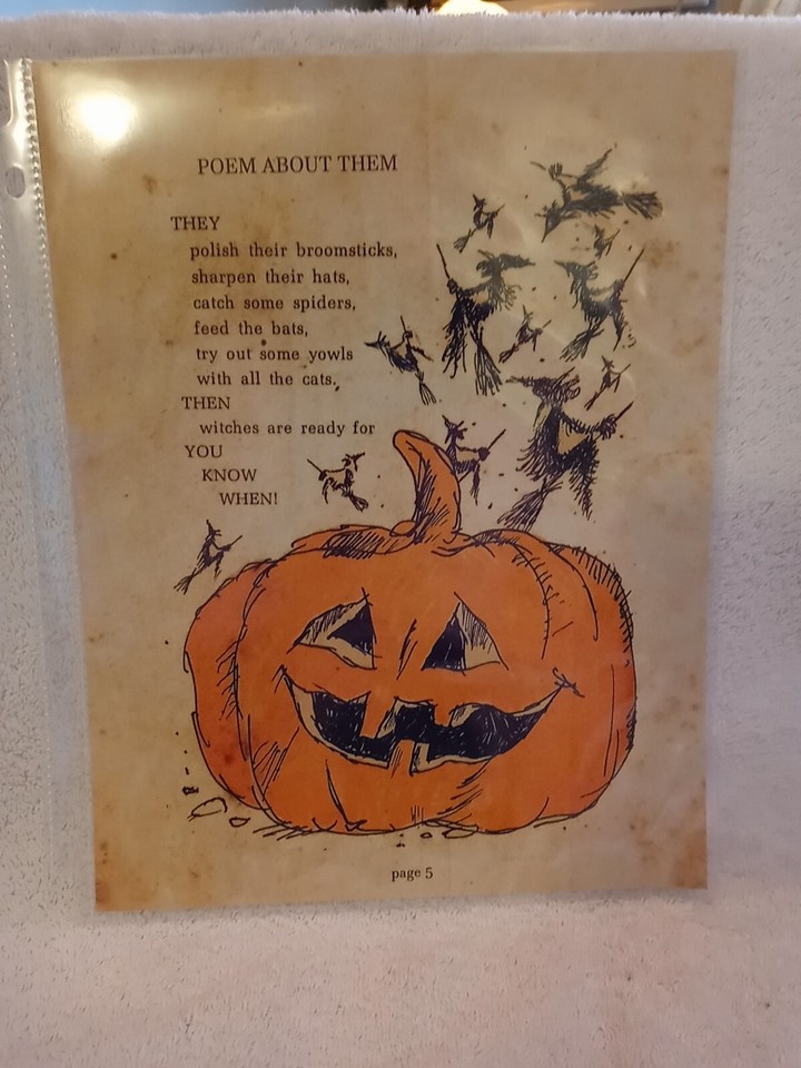 Lot Of 6 Halloween Signs Wood And Metal | eBay