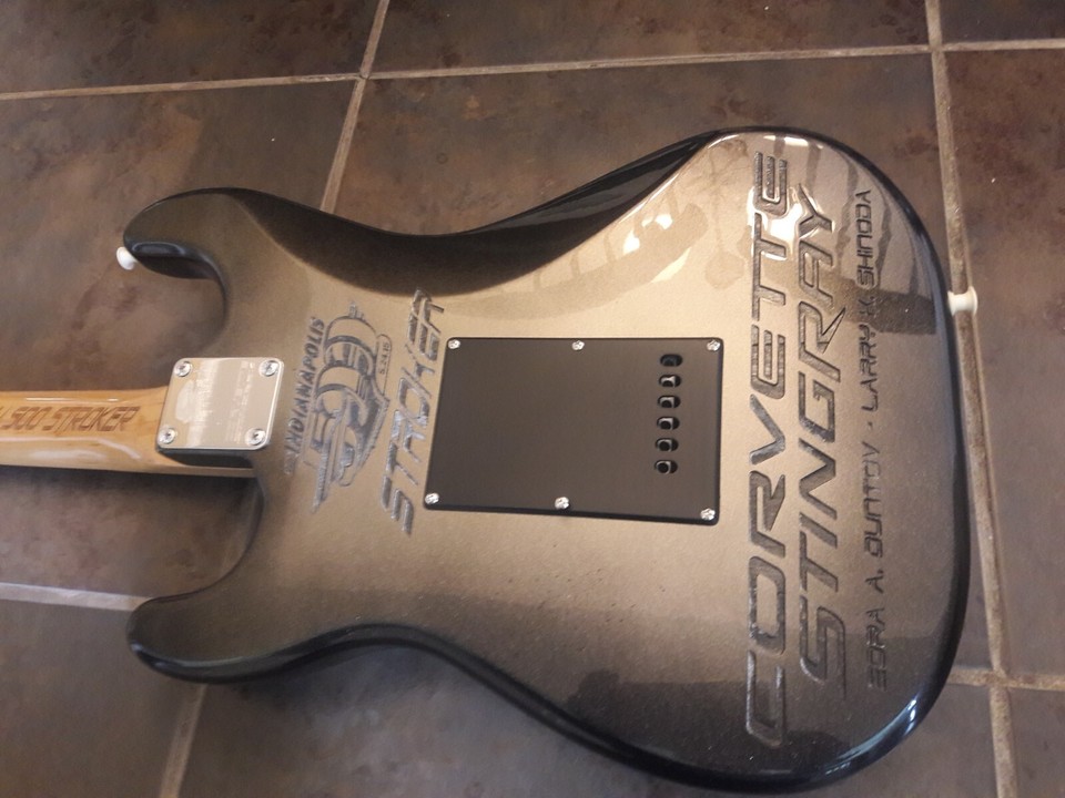 FENDER STRATOCASTER CORVETTE TRIBUTE DDCC CUSTOM HAND SCULPTED GUITAR ...
