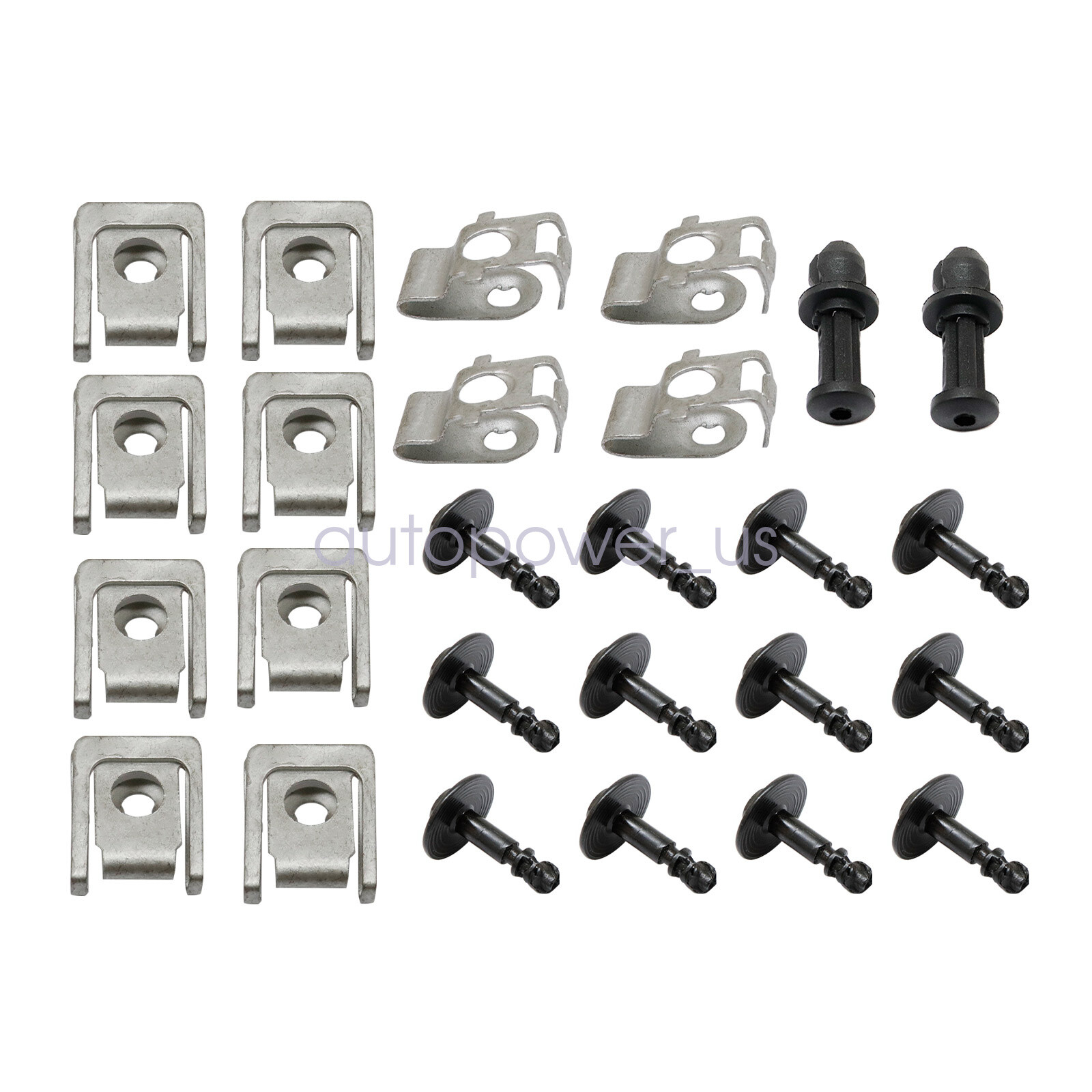 Engine Under Cover Splash Guard Clips Screw Kit For Audi (A4 / A5 / Q5 ...