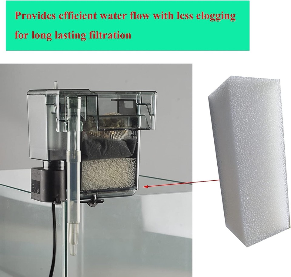 10 Pieces Foam Filter Pads for Aqua Clear 500/110 Foam AquaClear A-623 White | eBay