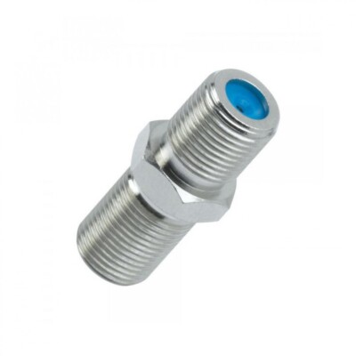 F81 Coax RG6 Barrel Wire Splice Female Cable F Connector 3GHz CATV ...