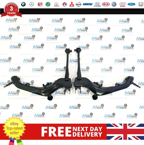 TOYOTA AVENSIS 03-08 Both Rear Lower Suspension Control Arms Wishbone ...
