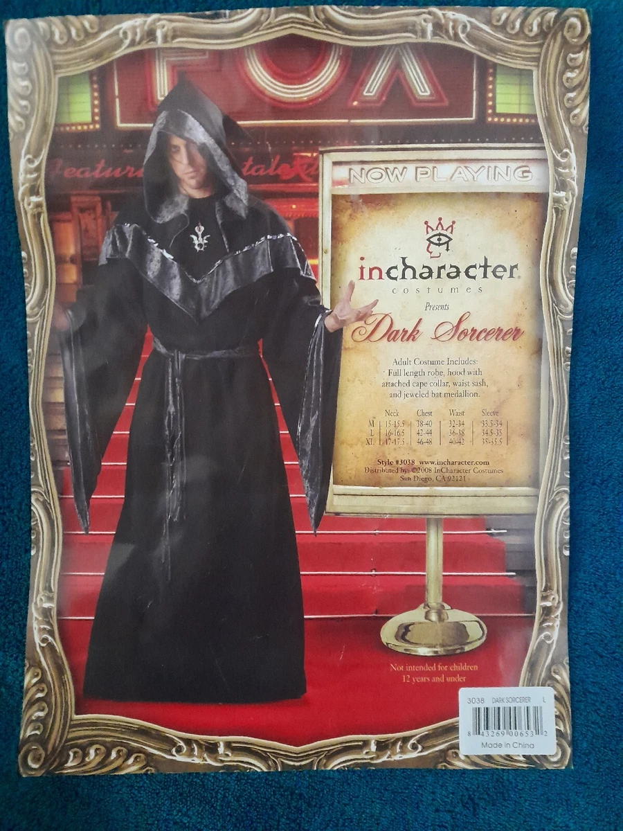 Guy In Dark Sorcerer Costume