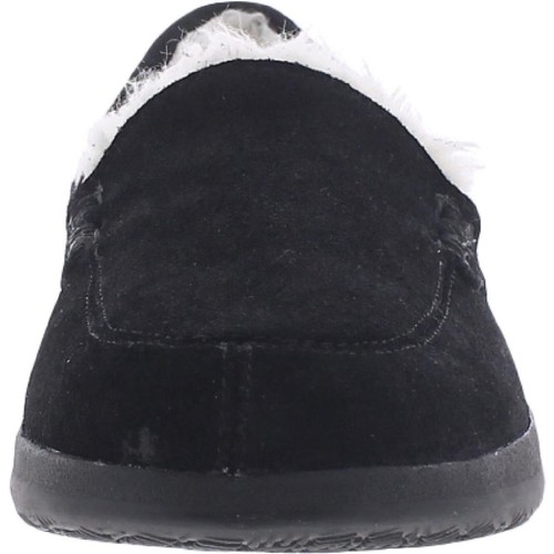 Vionic Womens Lynez Faux Fur Lined Slip On Loafer Slippers Shoes BHFO ...